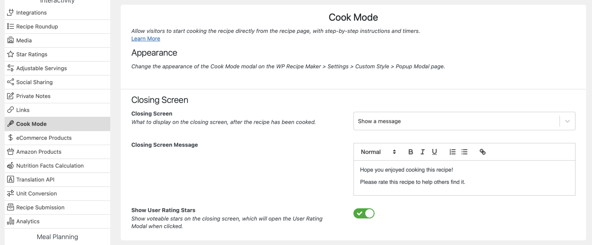 Cook Mode Popup - Bootstrapped Ventures Knowledge Base